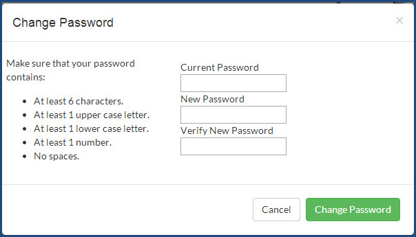 Change your password